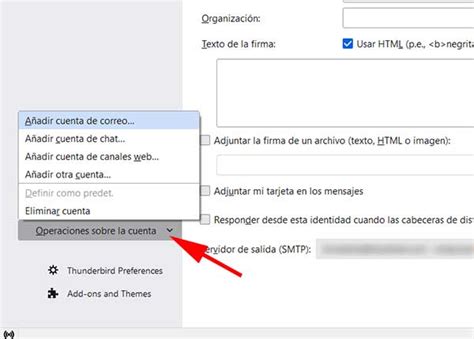 Configurar Tu Correo Corporativo En Thunderbirdpasos