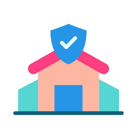 Home Insurance Good Ware Flat Icon