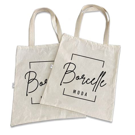 Sacola de Algodão Crú Personalizada Elo7 Produtos Especiais