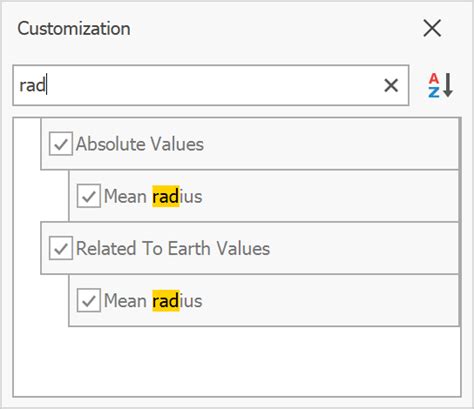 TreeList CustomizationFormSearch Event WinForms Controls DevExpress