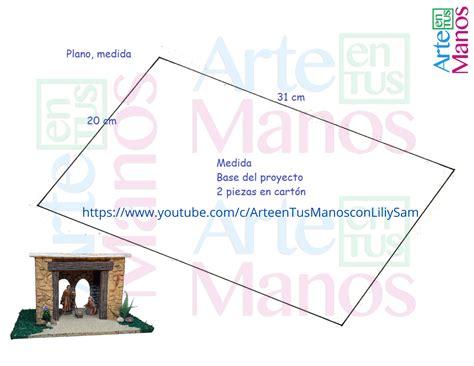 Portales Para Pesebres Belenes Tutorial Con Arte En Tus Manos Arte