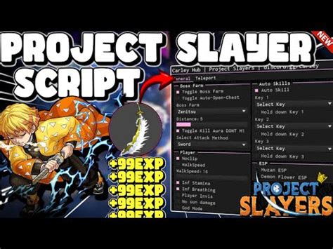 Update Project Slayers Script Hack Auto Mugen Farm Auto Dungeon
