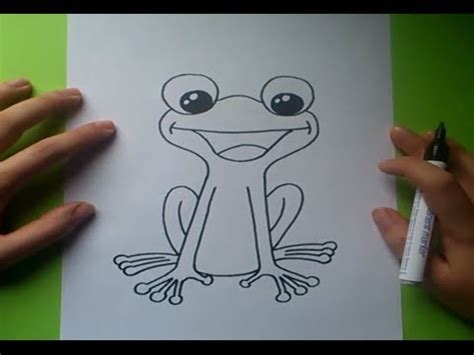 Como Dibujar Una Rana Paso A Paso 2 How To Draw A Frog 2 YouTube