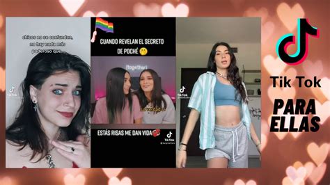 Lesbian Bi TIK TOK en español TIKTOK COMPILATION LGBT 224