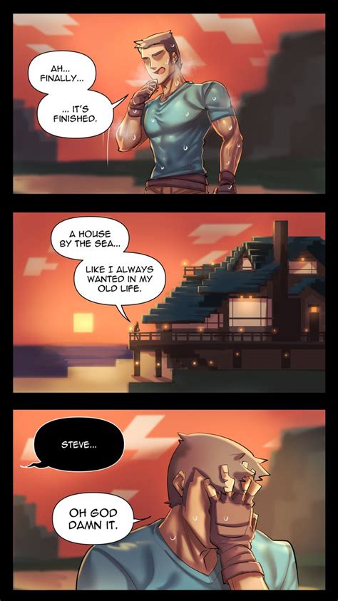 Minecraft monsters turned into anime gir Merryweather Mediaの漫画