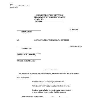Fillable Online Comped 732 Motion To Reopen Doc Comped Fax Email