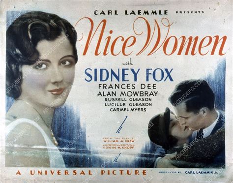 Sidney Fox Film Nice Women 35m 4241 Abcdvdvideo