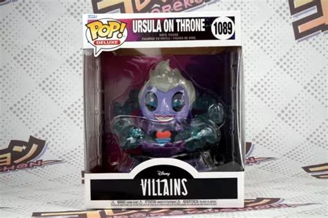 Funko Pop Deluxe Ursula En Trono Disney Villanos Sirenita En Venta