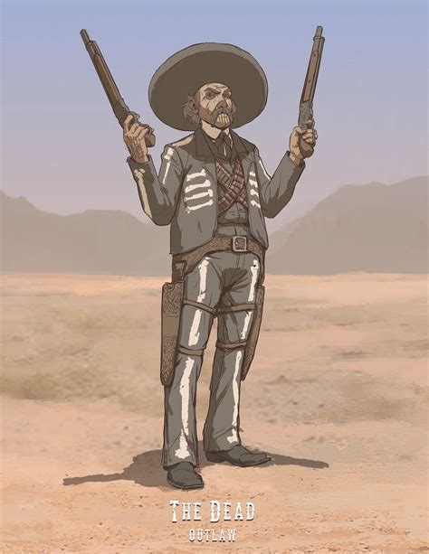 Maurice Risulmi S Submission On Wild West Character Design Cowboy