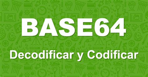 Base64 Decodificar y Codificar En línea