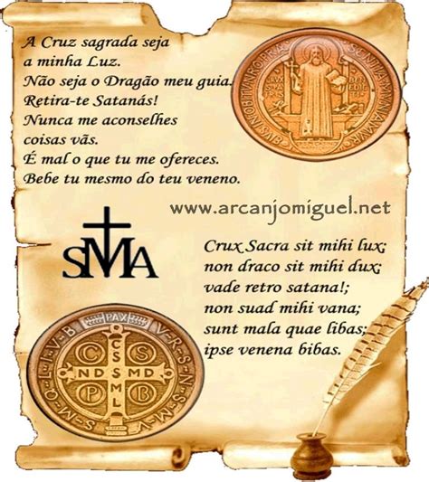 Ladainha de São Miguel Arcanjo Oração de são bento Como rezar um