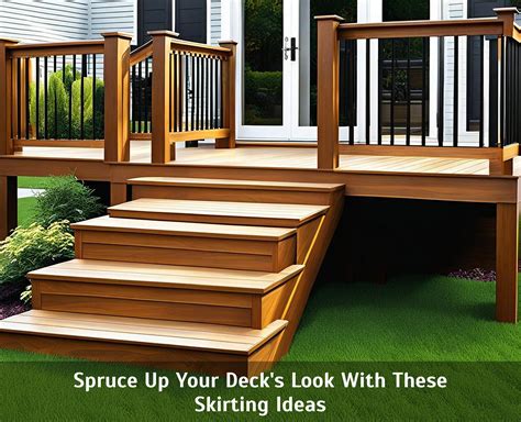 Spruce Up Your Deck S Look With These Skirting Ideas Corley Designs