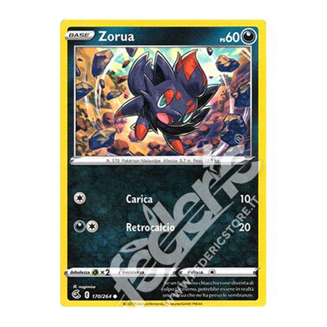 170 264 Zorua Comune IT MINT Federicstore