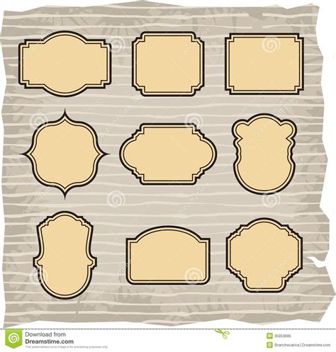 Free Printable Vintage Label Templates Detrester