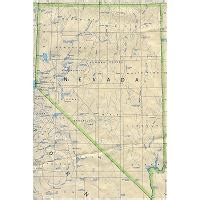Large Detailed Map Of Nevada State Nevada State Usa Maps Of The