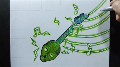 How To Draw Soul Guitar Blox Fruits YouTube