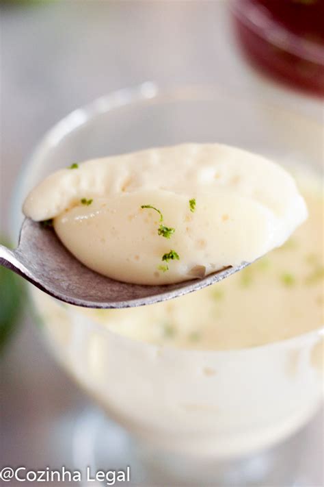 Mousse de limão rápido apenas 3 ingredientes