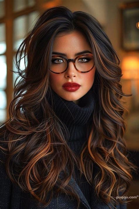 Long Hairstyles For Women Over 50 Thick Hair Brunette Balayage Hair