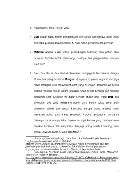 PDF Kearifan Lokal Dalam Pengelolaan Hutan PDFSLIDE NET