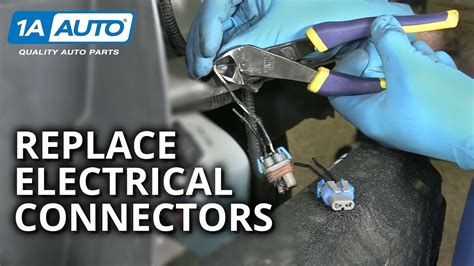 Damaged Connectors How To Splice In New Car Electrical Connectors