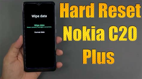 Hard Reset Nokia C Plus Factory Reset Remove Pattern Lock Password