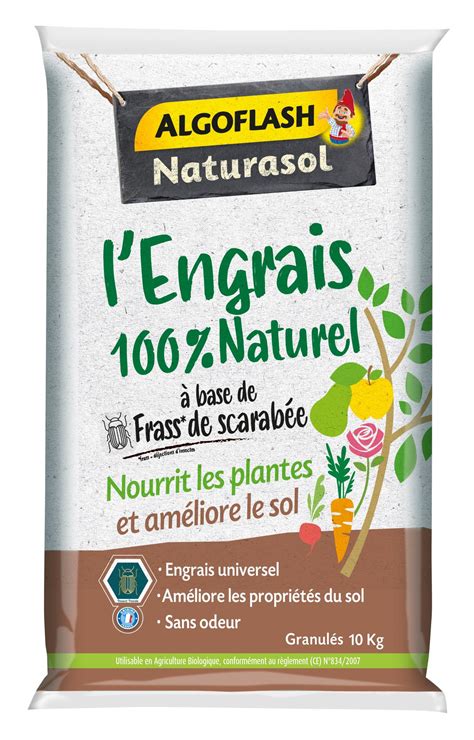 Engrais Complet Algoflash Kg Leroy Merlin