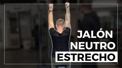 MEJORA tu entrenamiento de DORSAL Jalón neutro estrecho GFit Coach
