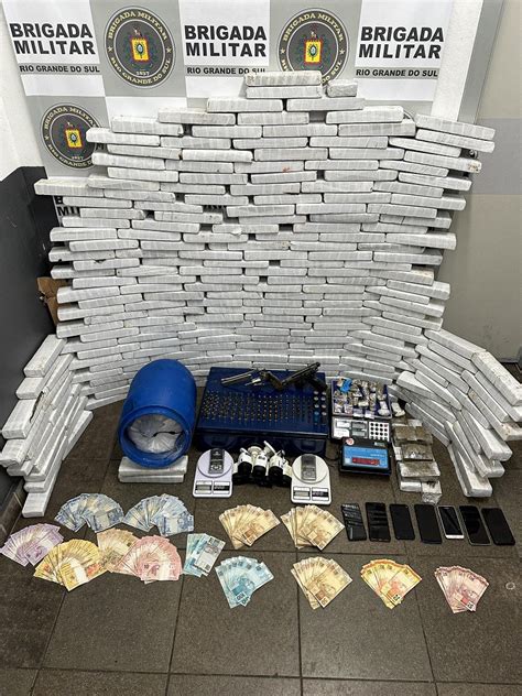 4º Batalhão de Polícia de Choque apreende grande quantidade de drogas