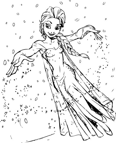 Disegni Da Colorare Elsa