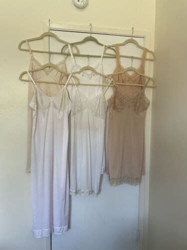 6 Vintage Lingerie Slips VANITY FAIR OLGA VASSARET Gem
