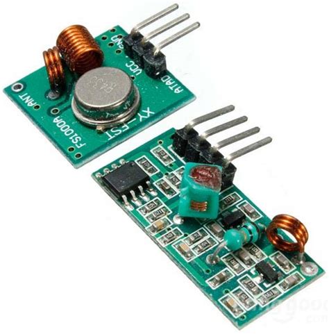 Mhz Wireless Transmitter And Receiver Module One Way Communication