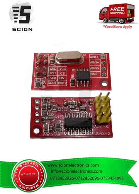 Dual Bit Ad Adc Data Acquisition Module Spi Precise Tm