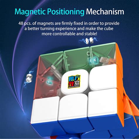 CuberShop Moyu RS3M 2021 MagLev 3x3 Magnetic Speed Cube Moyu RS3M