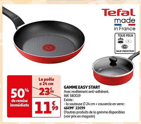 Promo Gamme Easy Start Tefal Chez Auchan ICatalogue Fr