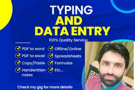 do data entry typing work copy paste and excel data entry by drzaib006 fiverr