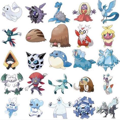 Favorite Ice Type Pokemon Pok Mon Amino