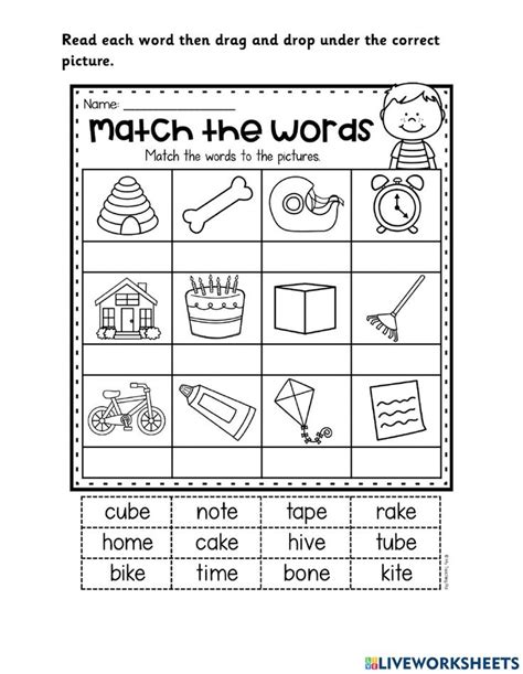 Silent E Worksheet Long Vowel Sounds Worksheets Silent E Magic E