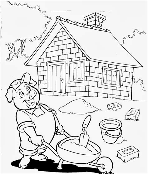 Desenhos Os Tr S Porquinhos Para Pintar Desenhos