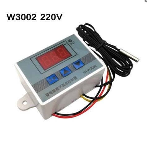 Thermomètre Affichage numérique LED professionnel 12V 24V 220V