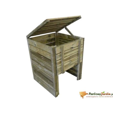 Bac à compost en bois Margot 660L Cdiscount Bricolage