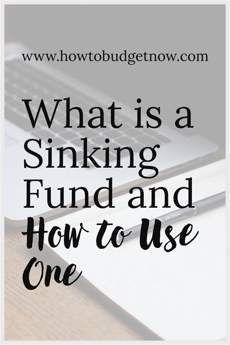 What Is A Sinking Fund And How To Use One Artofit