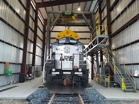 Railcar Unloading Steel Systems Installation
