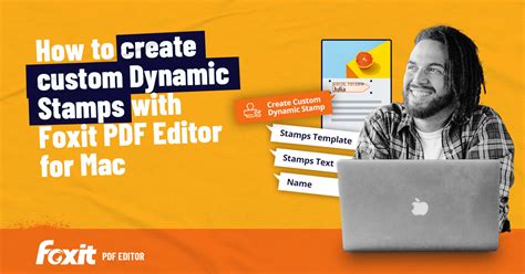 creating custom dynamic stamps using foxit pdf editor for mac
