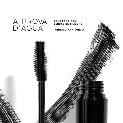 Máscara de cílios Drama Lash Oceane prova dágua Muito mais que