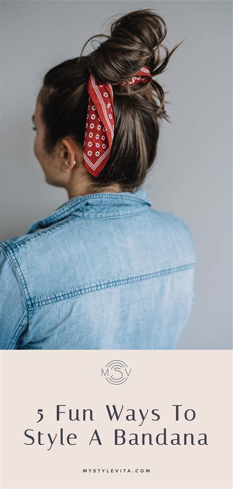 Ways To Style A Bandana In Your Hair Silk Scarf For The Hair My