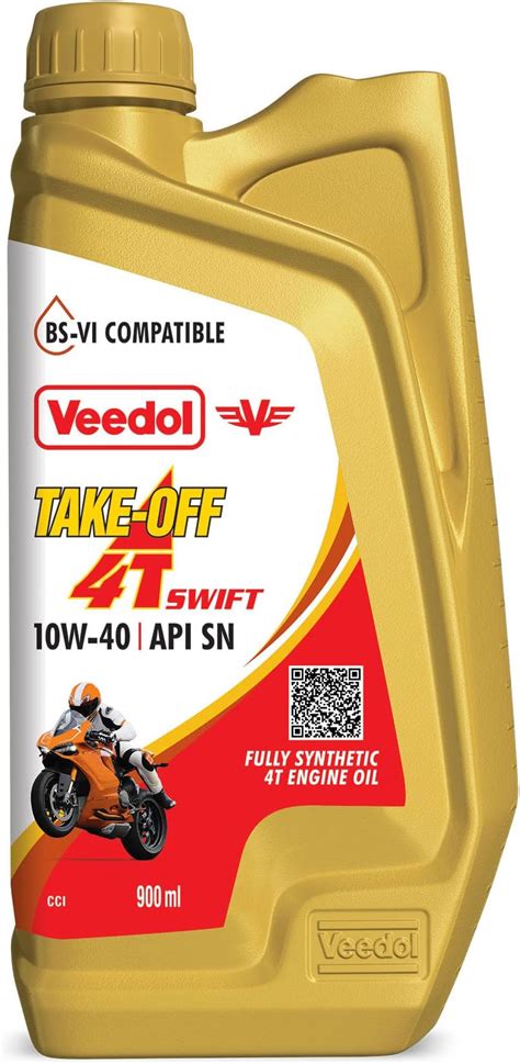 Veedol TAKE OFF 4T SWIFT 10W 40 Synthetic Super Premium 4T Engine Oil