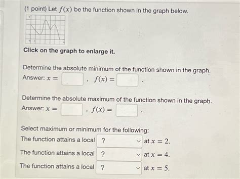 [solved] help 1 point let f x be the function shown in the graph below course hero