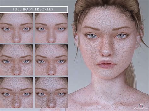 Full Body Freckles The Sims Create A Sim Curseforge