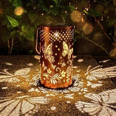 Lampa solarna LED ogrodowa AŻUR balkon taras ogród G YPX Cena