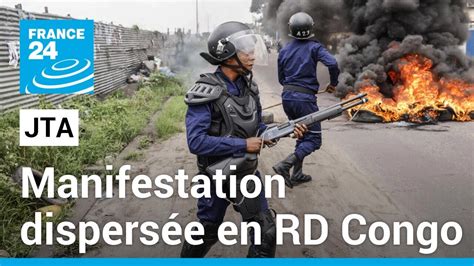 Journal De L Afrique La Police Anti Meute Disperse Une Manifestation